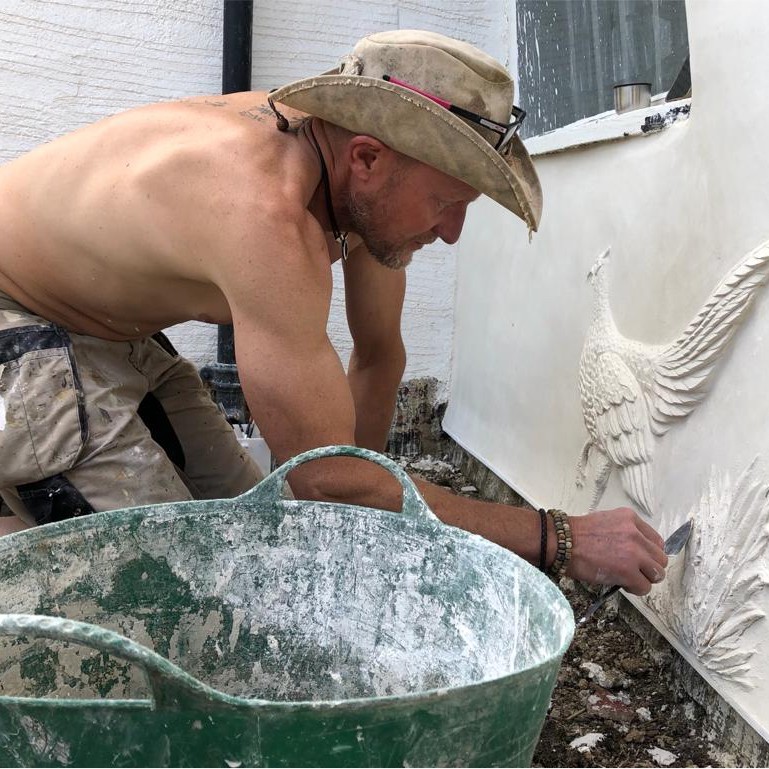 Pargeting – Lath and Plaster