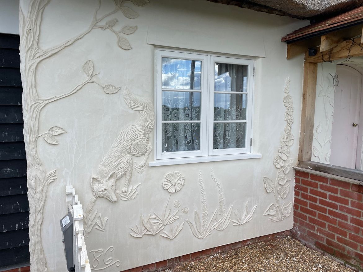 Pargeting – Lath and Plaster