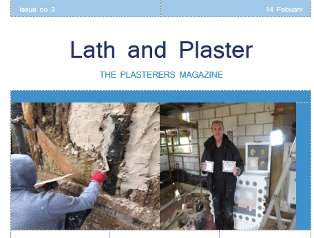 Explore Plastering Insights in Our Latest Issue – Lath and Plaster